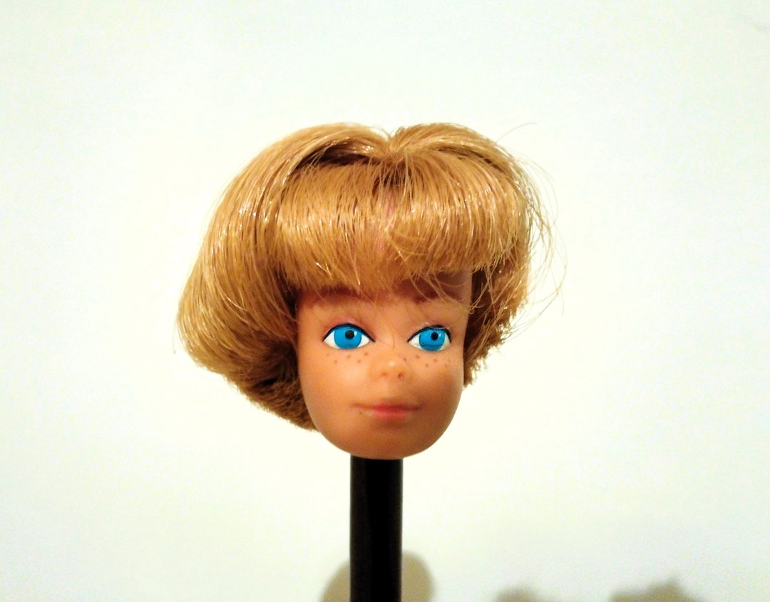 Vintage 1960s Bend Leg Midge Wig Head Excellent Etsy