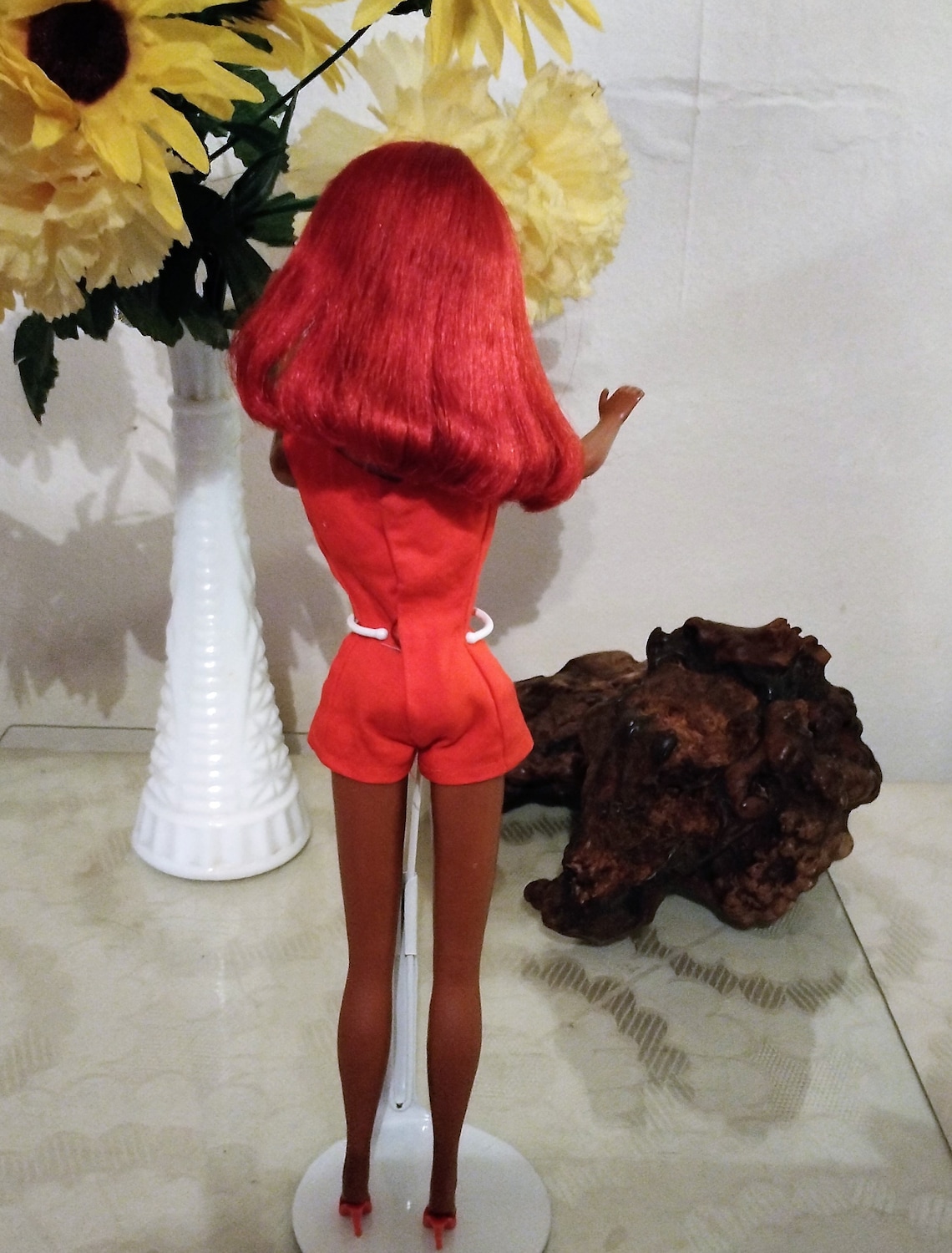 Vintage 1967 Barbie Julia Doll in Color Magic Wig/playsuit & Japan ...