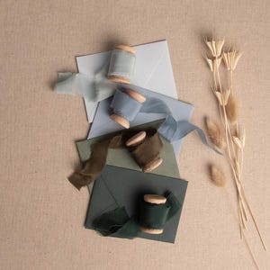 Luxury Dusky Blue Envelopes | Deep Flap 5x7, A6 & Rsvp 4 Bar Envelopes ...