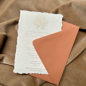 Luxury Terracotta Orange Envelopes Deep Flap 5x7 A6 & Rsvp - Etsy