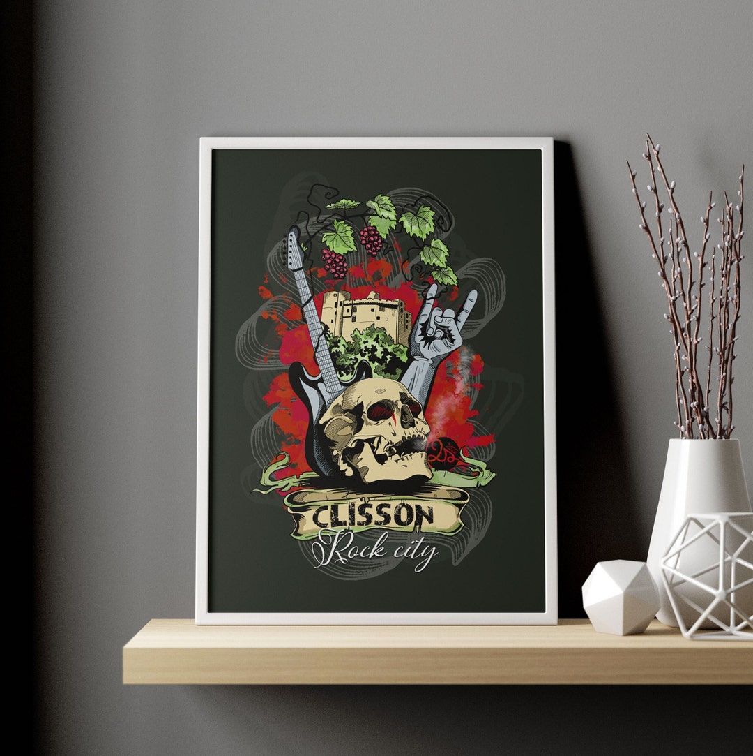 Clisson Rock City Poster - Etsy