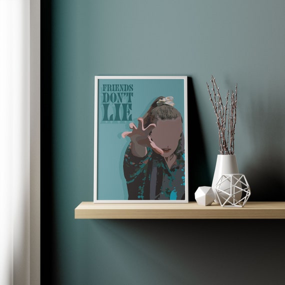 Stranger Things Eleven Poster - Etsy