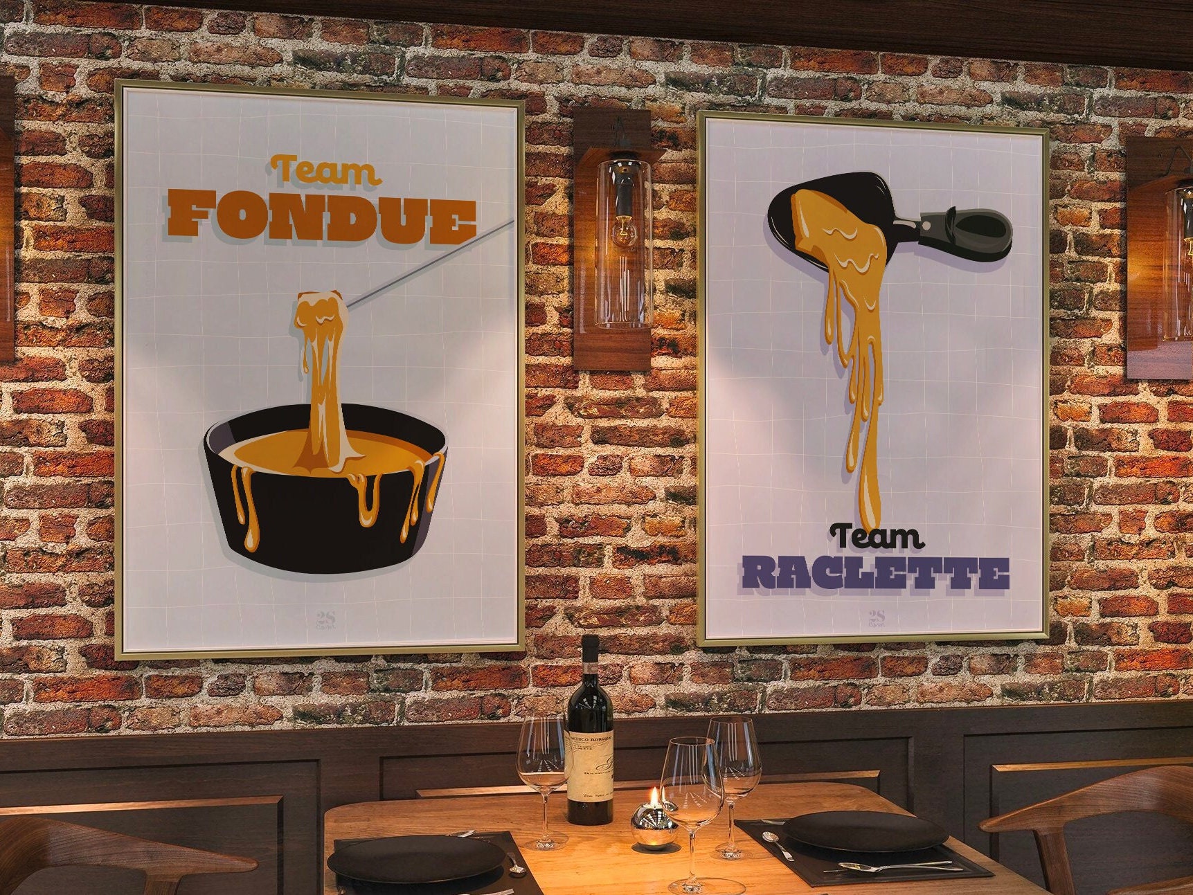 Team Raclette Poster Cheesy Lover, Raclette, Savoyard Specialty ...