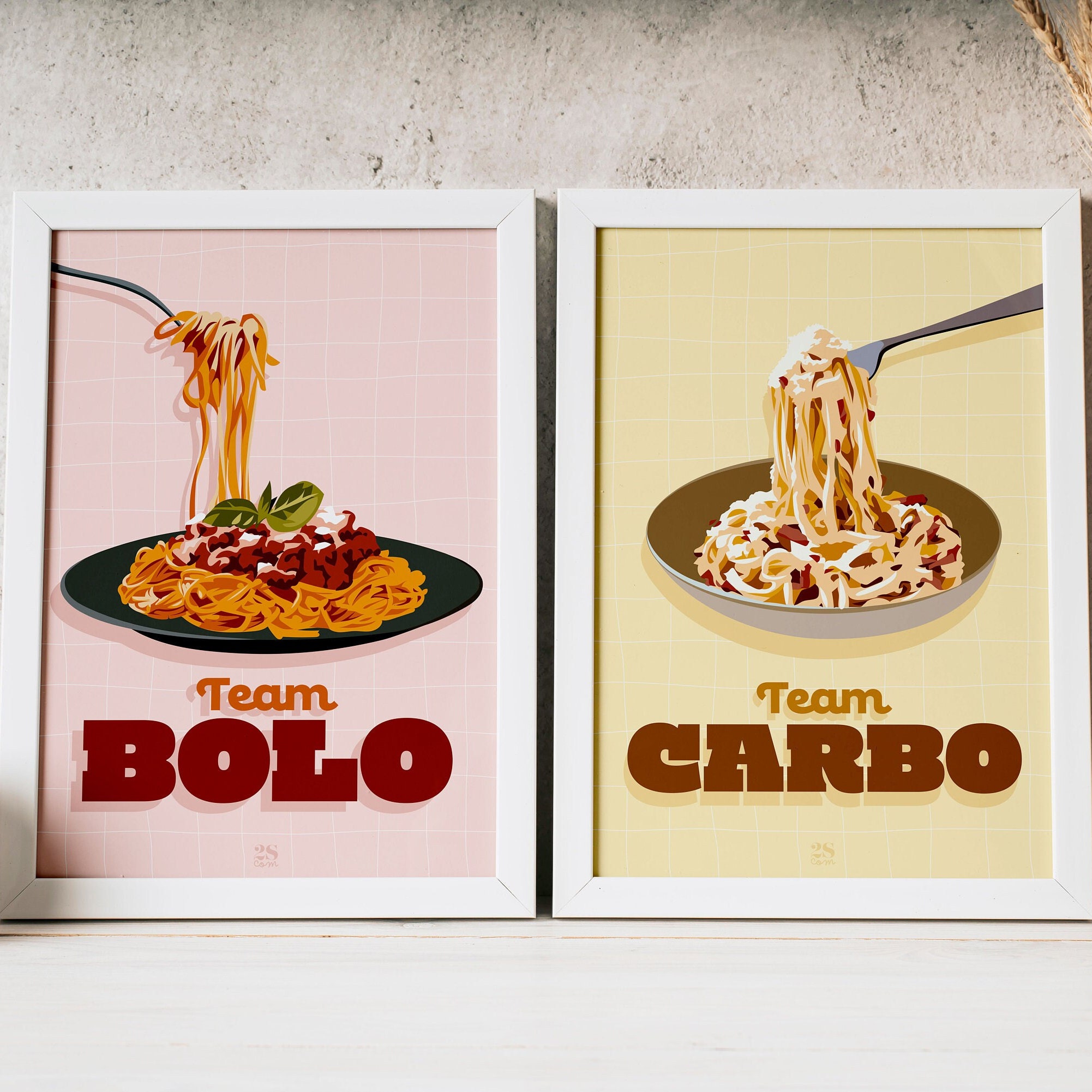Team Bolo Poster Spaghetti Bolognese, Bolo Pasta, Pasta - Etsy