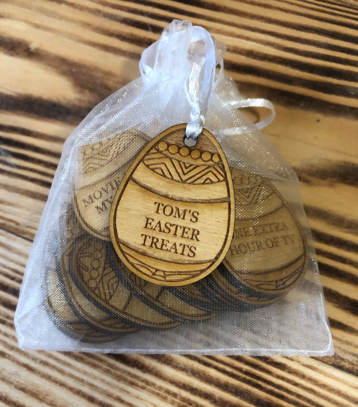 Easter Treat Tokens Personalised Set of 10 or 5 Easter - Etsy