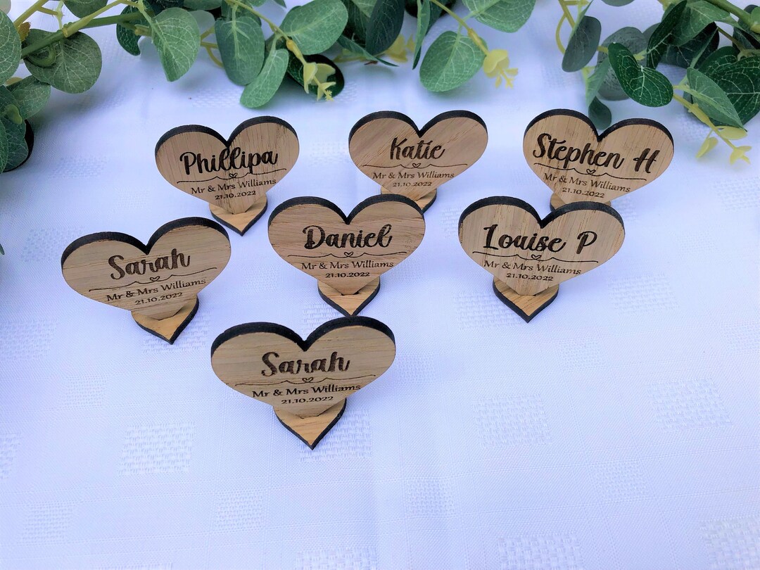 Place Names, Wedding Place Names, Wedding Favours / Favors, Wedding ...