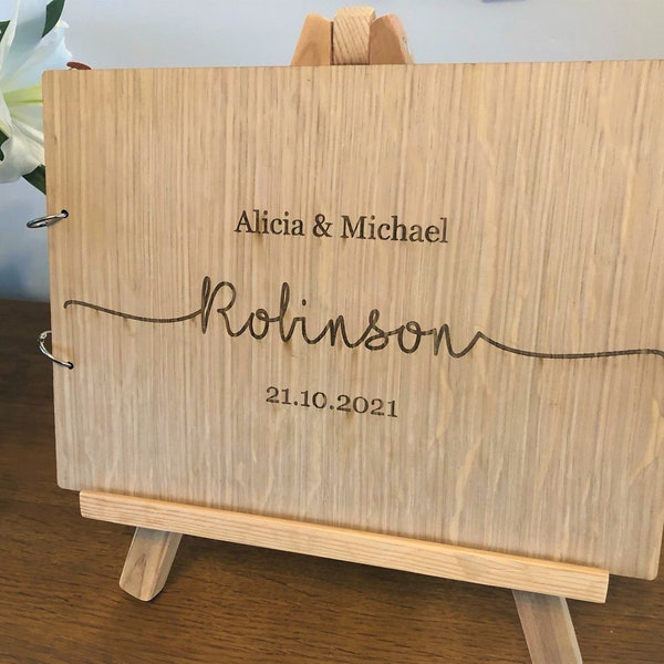 Rustic Guest Book - Etsy