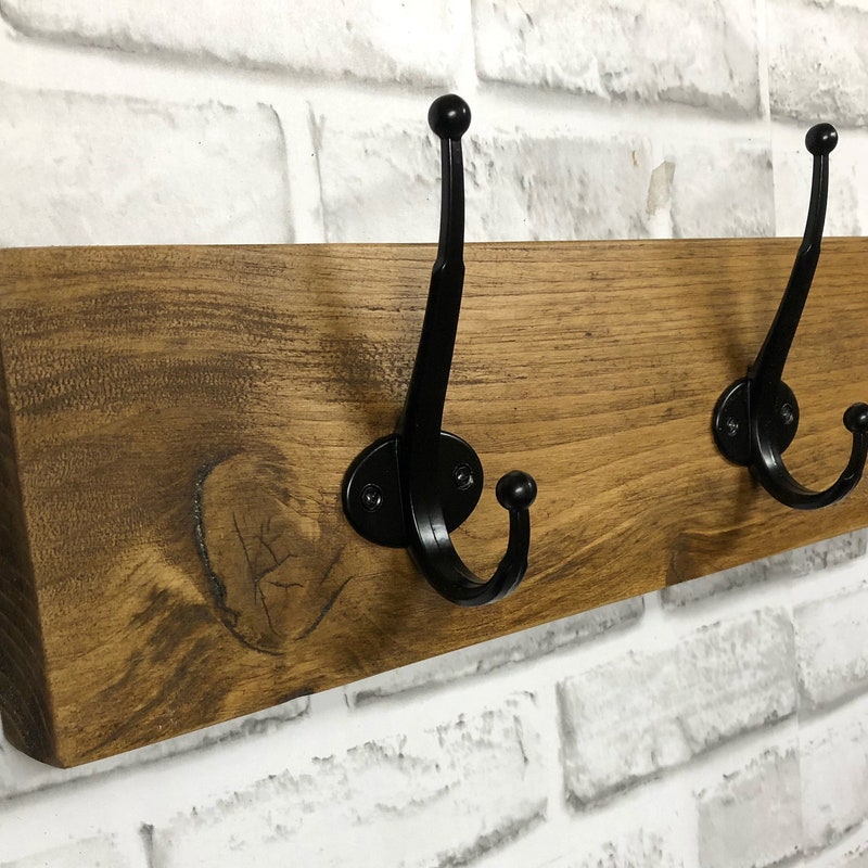 Rustic Coat Hook - Etsy
