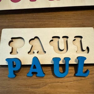 Name Puzzle, Kids Puzzle, Educational Gift - Etsy