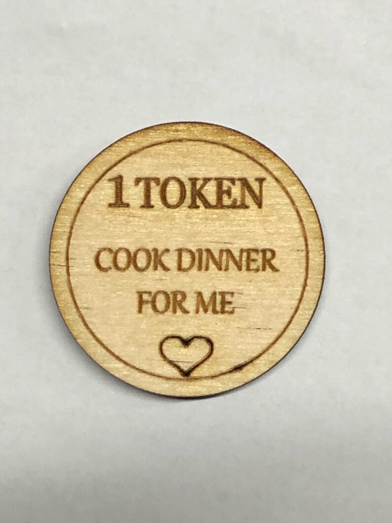 Personalised Love Tokens Valentines Day Gift Boyfriend | Etsy