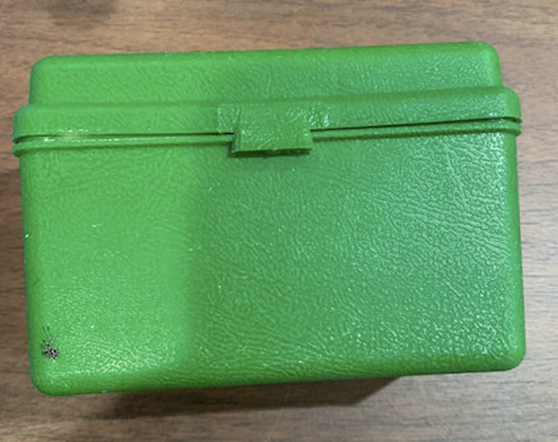 Sterling Plastics - Recipe Box - File Index Card Size - Vintage - 1964 ...