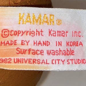 RARE - Kamar - ET Plush Toy - 1982 - Etsy