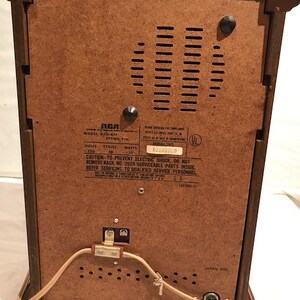 RCA - Clock Radio - RZS-61F - 1950s - (1959-60) - Japan - Etsy