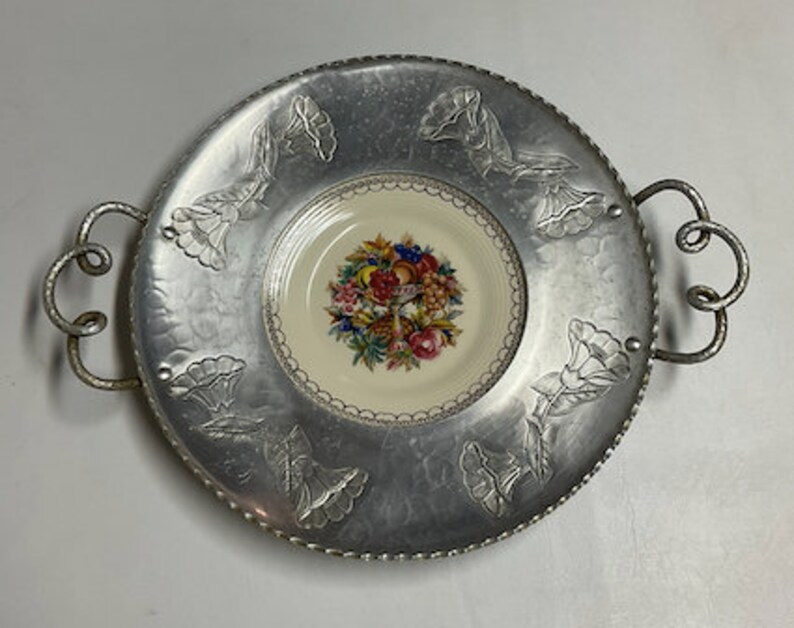 Triumph - American Limoges - White Gold 22k - Platter - Faberware ...