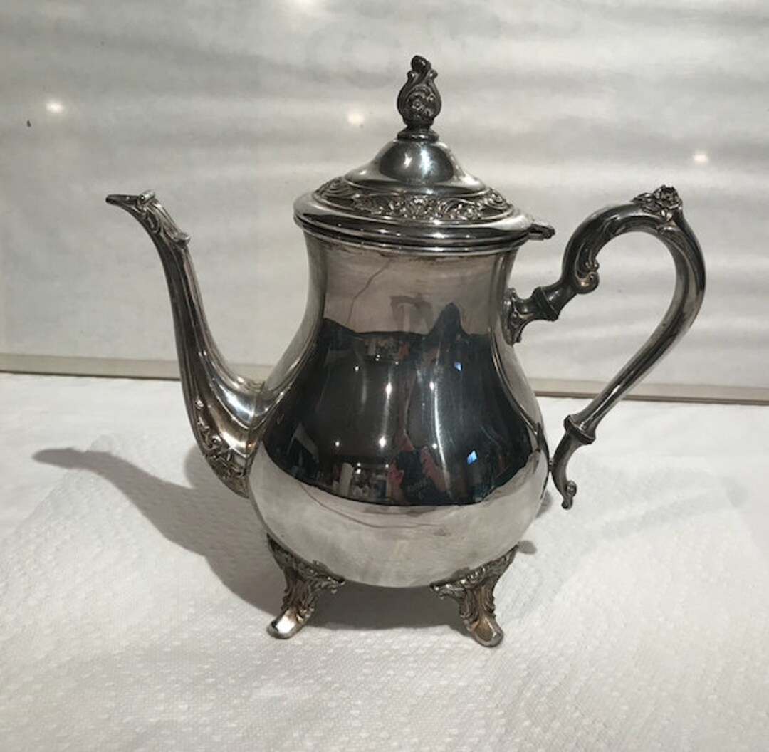 Wm Rodgers - Silver Plated Coffee Pot - Vintage - Etsy
