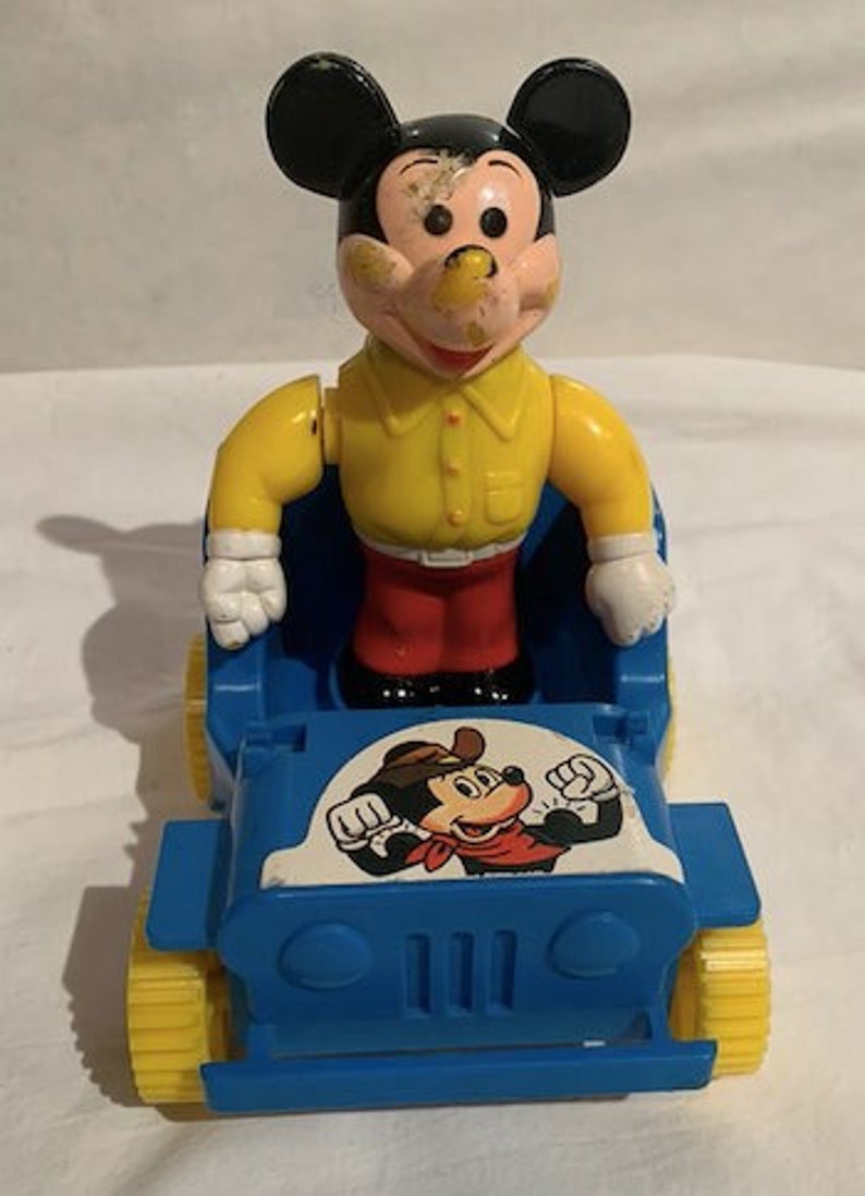 Walt Disney Mickey Mouse Power Ranch 1977 Vintage - Etsy
