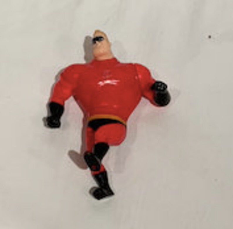 Pixar Mr Incredible Posable Arms Figure Vintage - Etsy