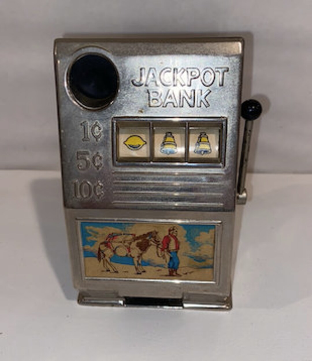 Reno Plastic Mfc. Co. Sparks NV - Slot Machine Bank - Metal - Vintage ...