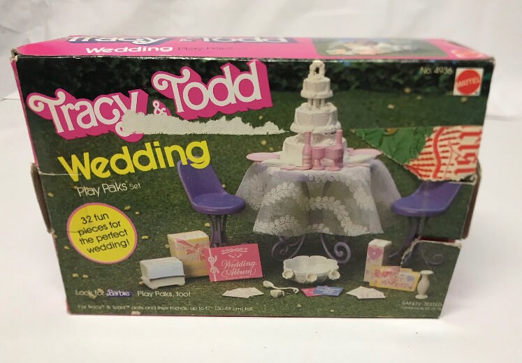 Barbie Tracy & Todd Wedding Play Pak Vintage 1983 - Etsy