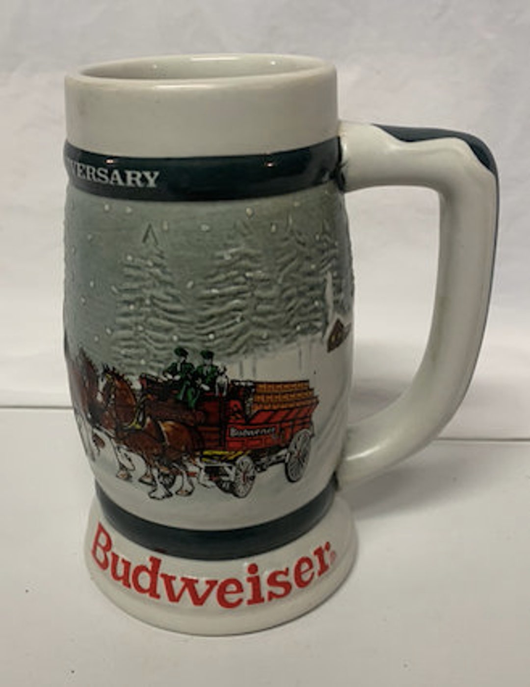 Ceramarte - Budweiser Beer Stein - 50th Anniversary - 1983 - Vintage - Etsy