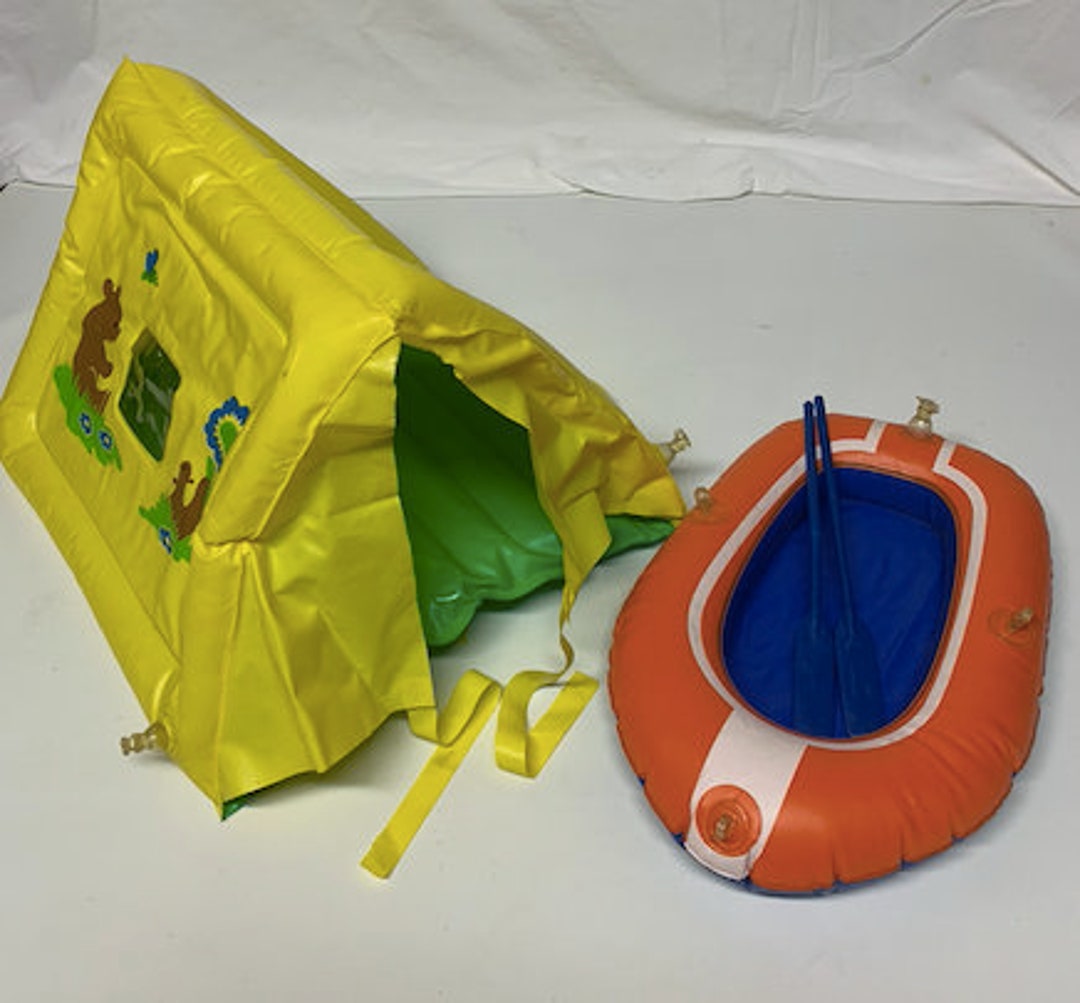 Barbie - Puff N Play - Tent and Raft - Vintage - 1970s - Etsy