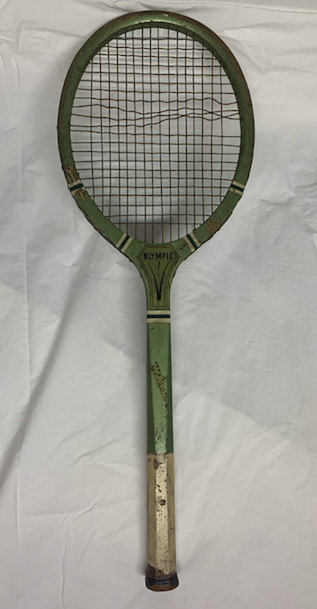 Wilson - Olympic - Antique Tennis Racquet - Etsy
