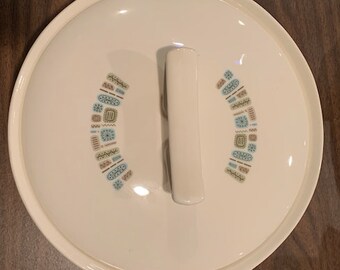 Vintage 1960s Temporama 7.25 Salad Plates by Canonsburg Pottery Retro ...