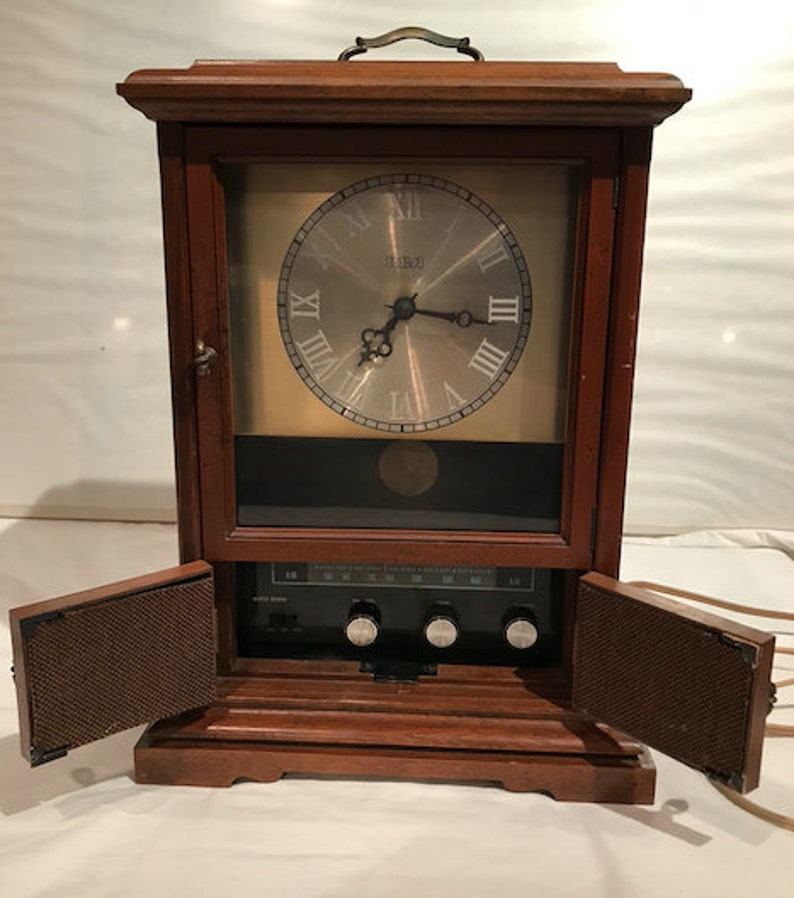 RCA - Clock Radio - RZS-61F - 1950s - (1959-60) - Japan - Etsy