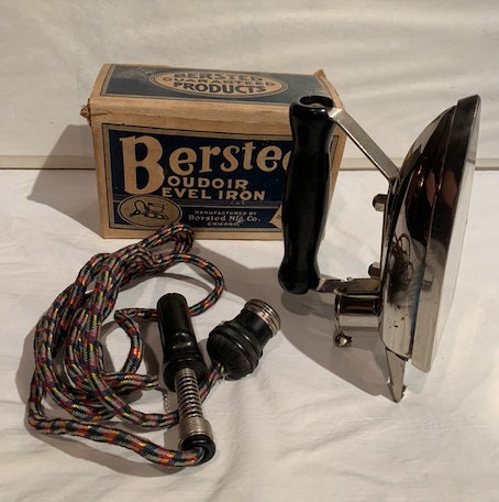 Bersted - Boudoir Bevel Iron - Vintage - Etsy