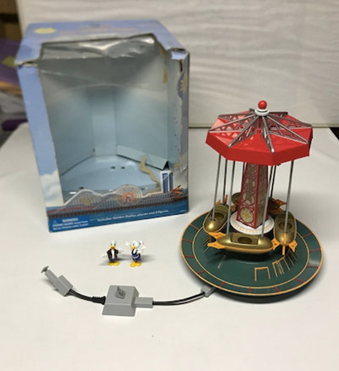 Disney's California Adventure - Paradise Pier - Golden Zephyr Playset ...