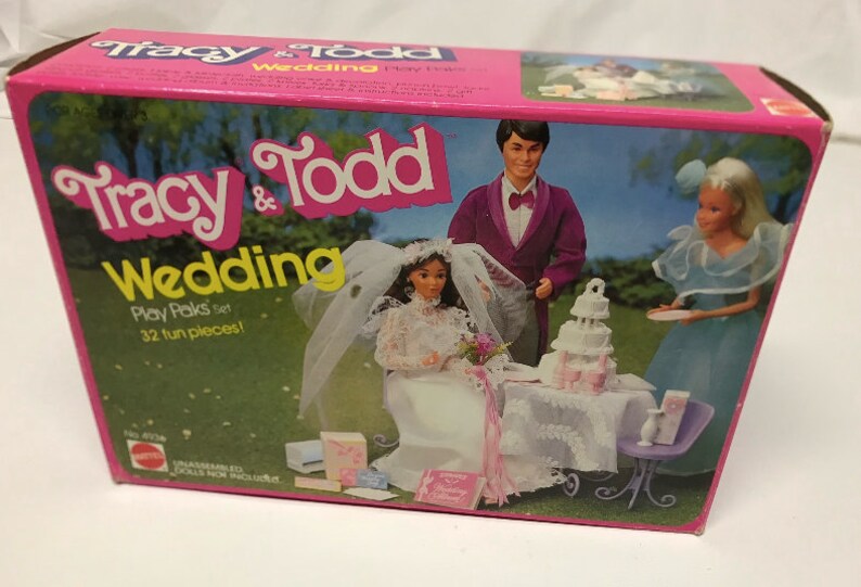 Barbie Tracy & Todd Wedding Play Pak Vintage 1983 - Etsy
