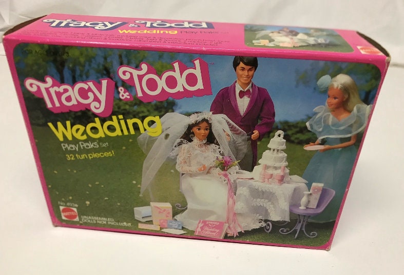 Barbie Tracy & Todd Wedding Play Pak Vintage 1983 - Etsy