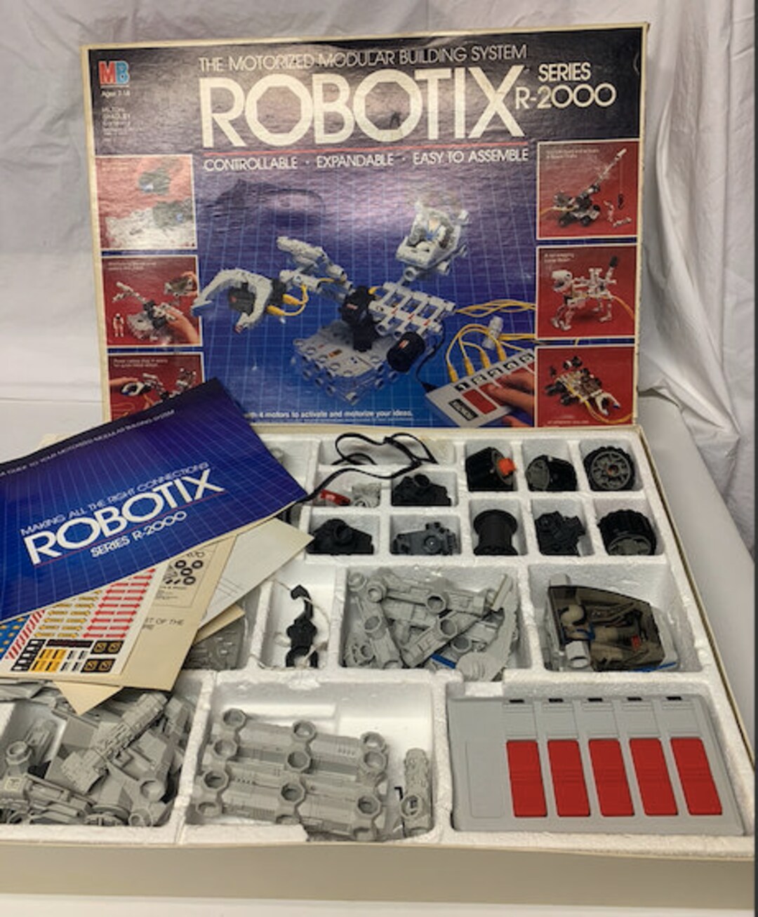 Milton Bradley - Robotix - R-2000 - Vintage - 1984 - Etsy