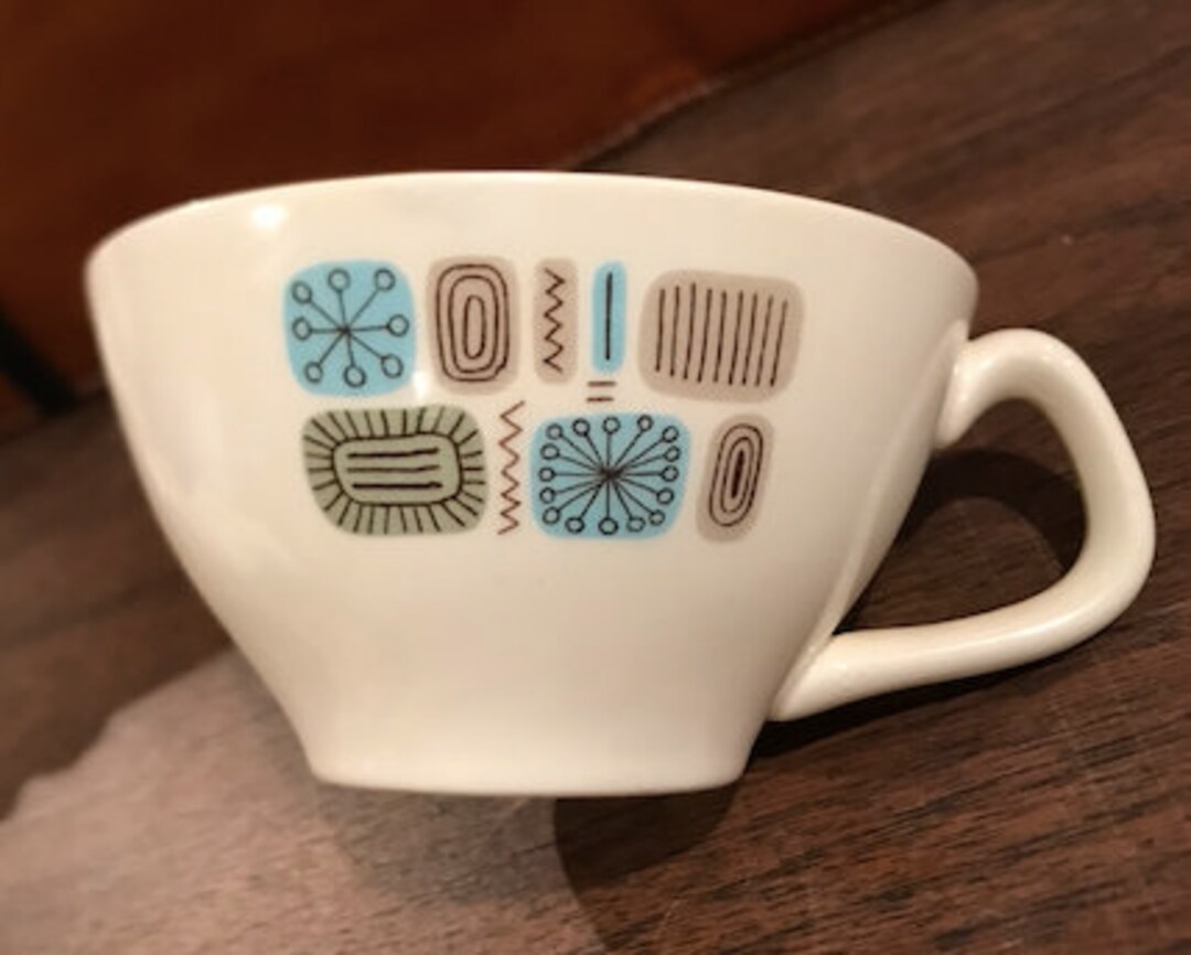 Canonsburg Temporama - Atomic - Coffee Cup - Vintage - 1960s - Etsy