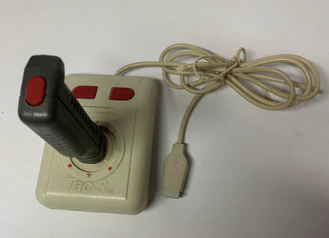 Suncom - Tac-3 - Joystick Controller - Vintage - 1980s - Etsy