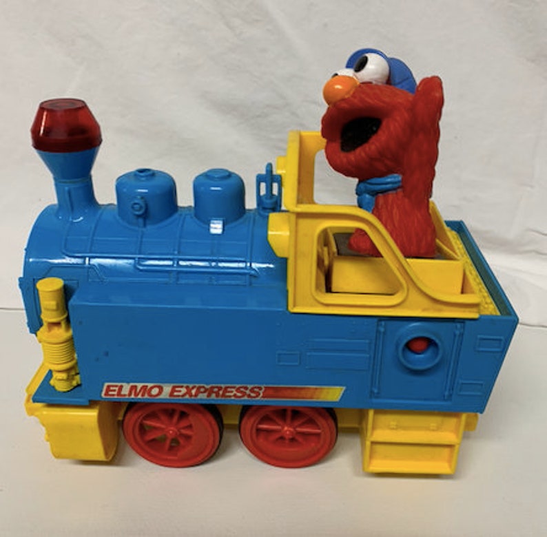 Tyco Sesame Street Elmo Express Engine Only Vintage 1993 - Etsy