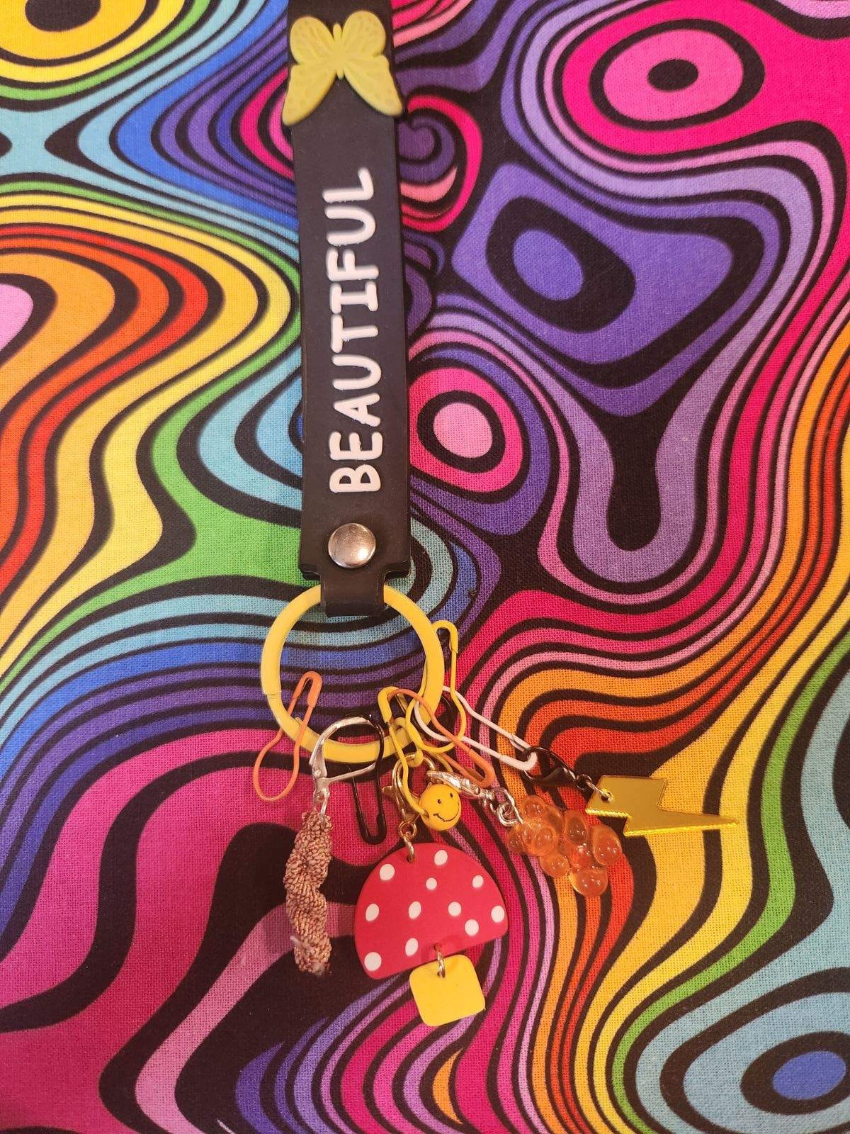 80s and 90s Theme Stitch Marker and Progress Keeper Sets - Etsy