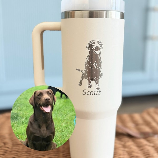 Dog Tumbler Cup - Etsy