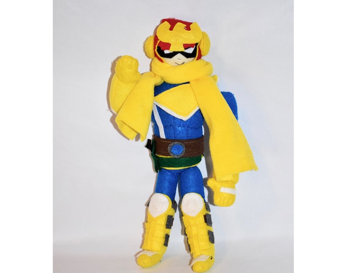 Captain Falcon Plush - Etsy