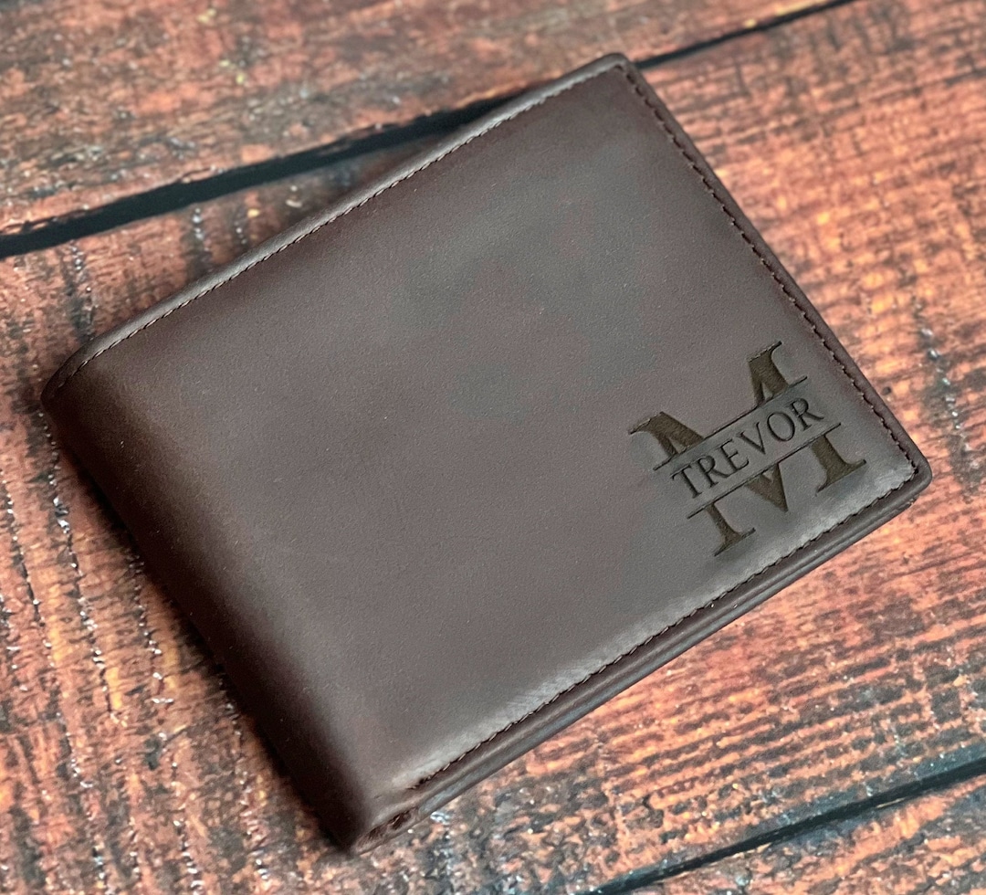 Personalized Christmas Gift Mens Wallet, Anniversary Gift for Boyfriend ...