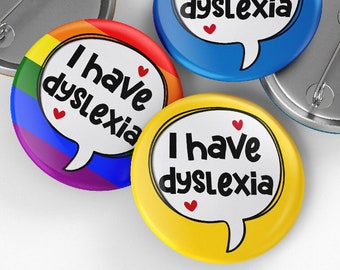 Dyspraxia Badge - Etsy UK