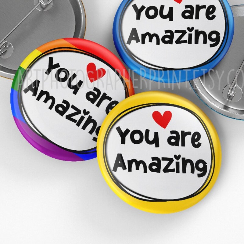 Inspirational Badges - Etsy UK