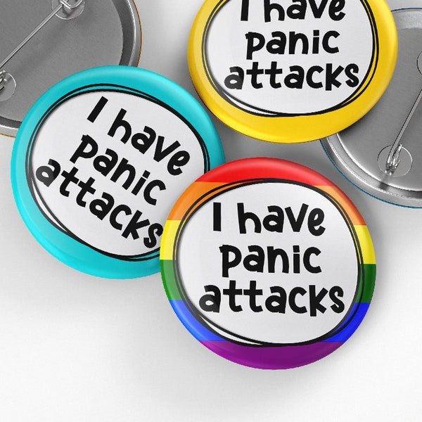 Panic Badges - Etsy