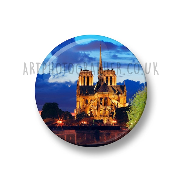 Notre Dame Pin - Etsy