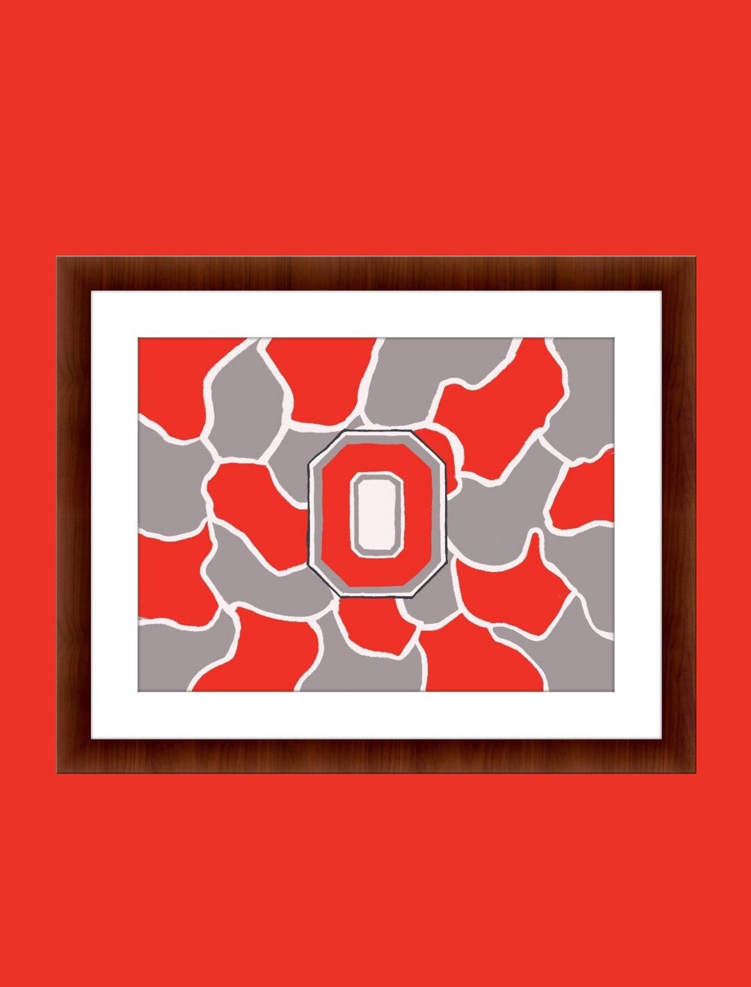 Ohio State University Digital Print, Digital File, Wall Art, Wall Decor ...