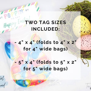 Pop It Easter Tag, Pop It Gift Tag, Printable Pop It Easter, Poppin ...