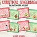 Christmas Gingerbread Scavenger Hunt, Christmas Party Game, Christmas ...