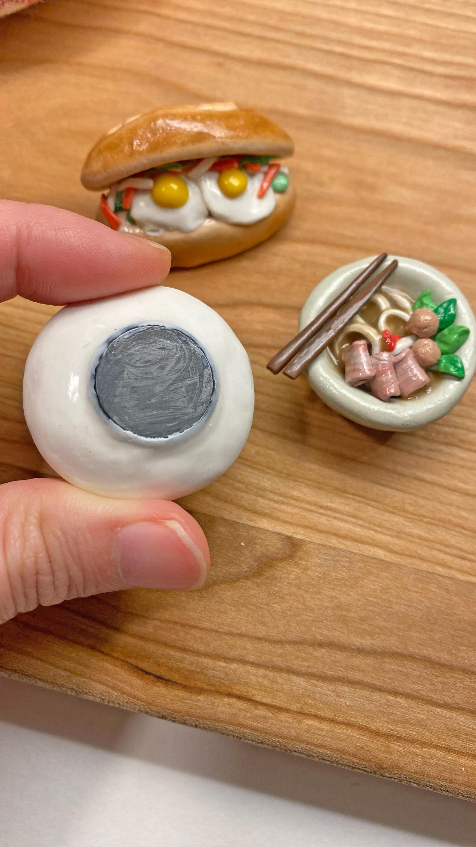 Vietnamese Street Food Inspired Clay Magnet – Banh Mi, Pho, Spring ...