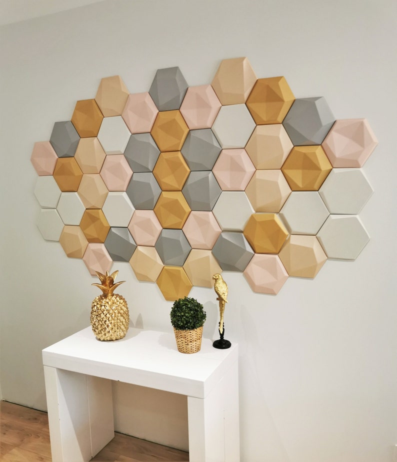 DECORATIVE SOUNDPROOFING Tile Acoustic Panel Sound Absorbing - Etsy