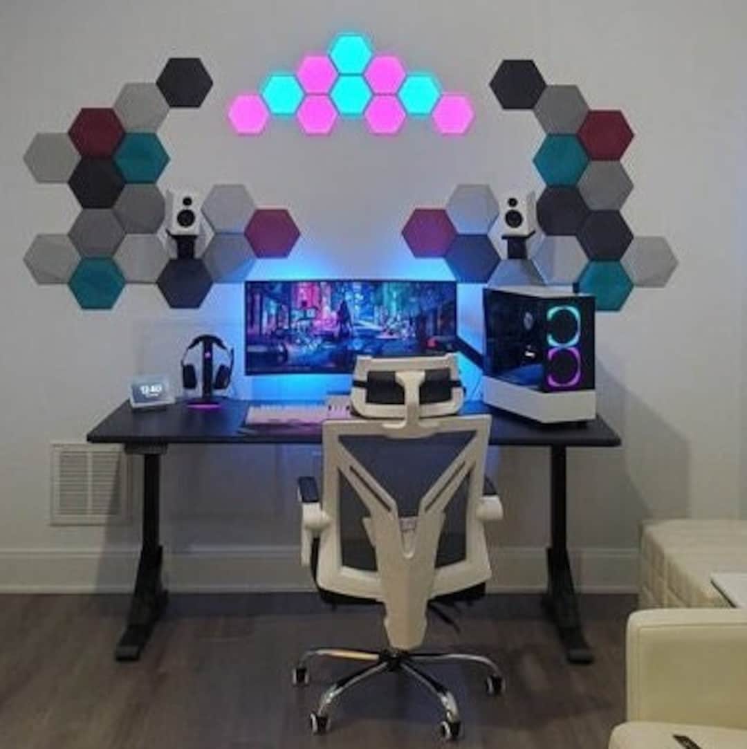 ACOUSTIC PANEL for Gaming Room Music Studio Soundproofing - Etsy